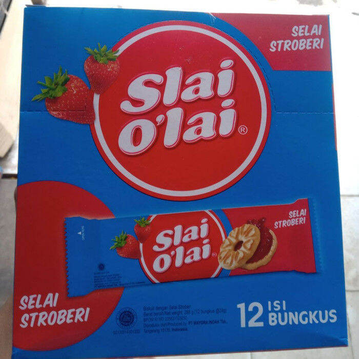slai olai biskuit isi12x40gr/box | Lazada Indonesia
