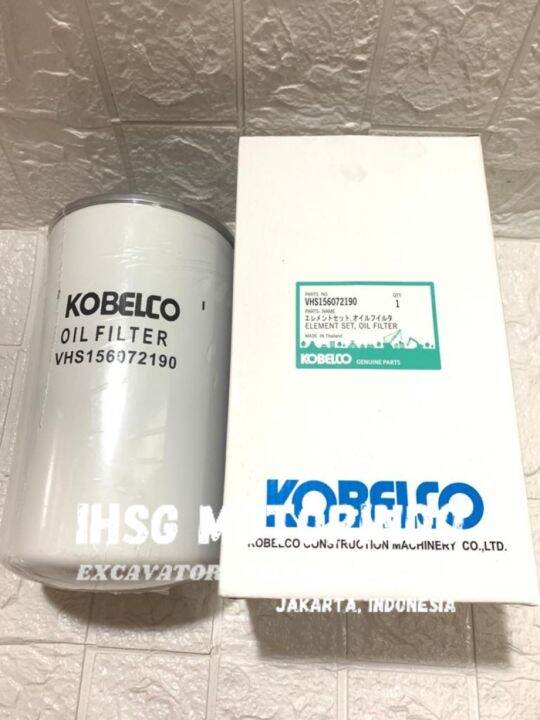 VHS156072190 Oil Filter Oli Sk200-8 SK200 8 Kobelco | Lazada Indonesia