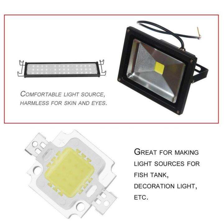 E-ERA High Power Pure White COB SMD Led Beads Chip Flood Light Lamp Bead 10W | Lazada PH