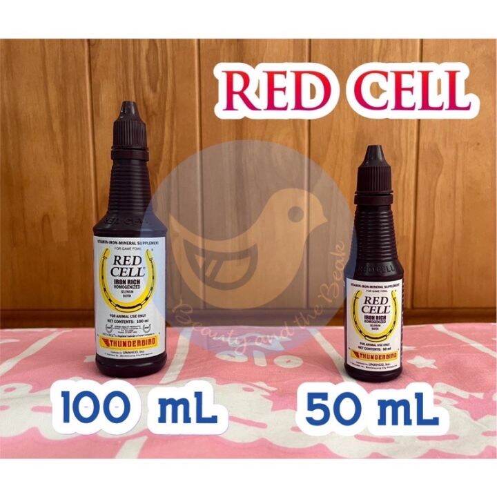 NEW STOCKS Red Cell 50ml 100ml Original Bottles by Thunderbird Exp 6/ ...