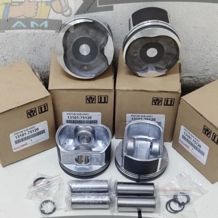 PISTON ASSY SET TOYOTA INNOVA BENSIN 1TR OVZ STD-0.50 ORI | Lazada Indonesia