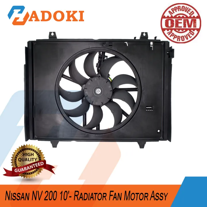 NISSAN NV 200 RADIATOR FAN MOTOR ASSY | Lazada