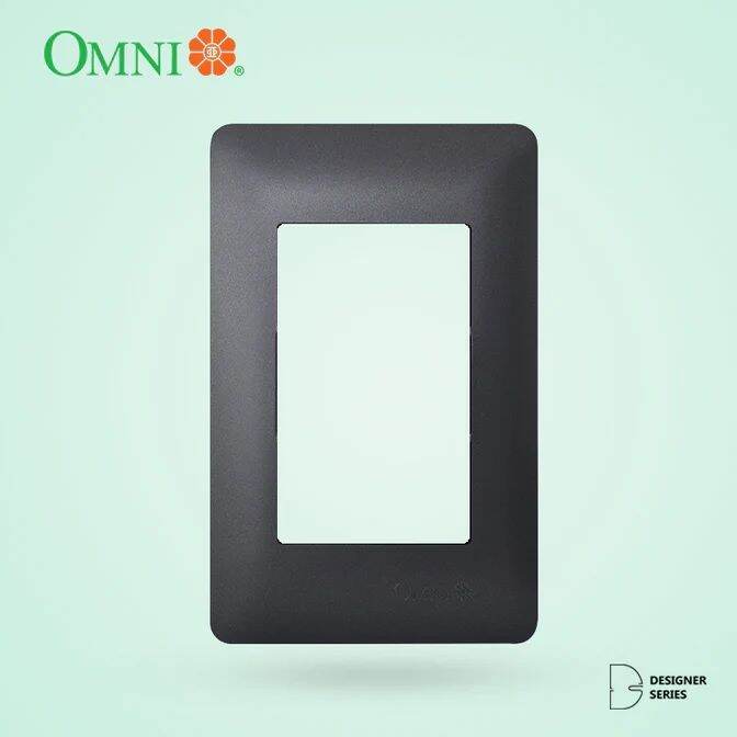 OMNI Designer Series 3-Gang Plate in Graphite DWP-113G | Lazada PH