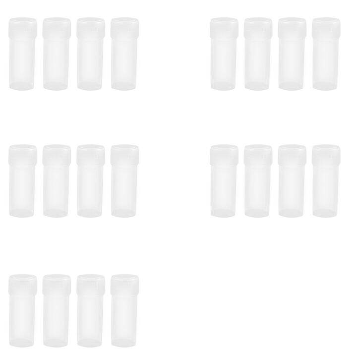 1000 Pcs 5Ml Plastic Sample Bottles Potable Mini Clear Storage Case ...