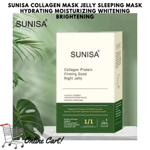 SUNISA Collagen Mask Jelly Sleeping Mask Hydrating Moisturizing ...