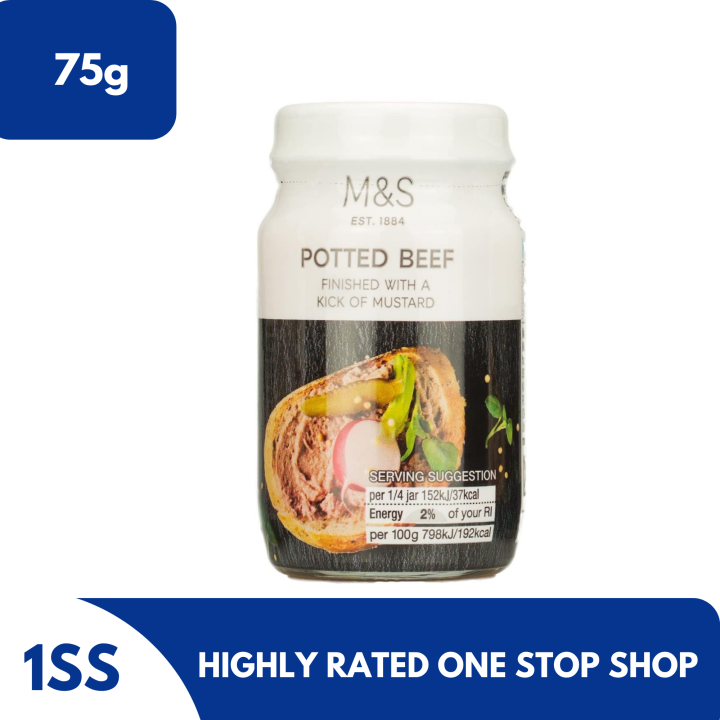 M&S Potted Beef, 75g | Lazada PH