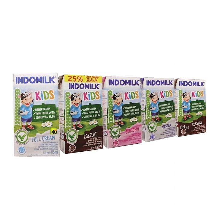 INDOMILK KIDS - Susu UHT - 115 ml RTD | Lazada Indonesia