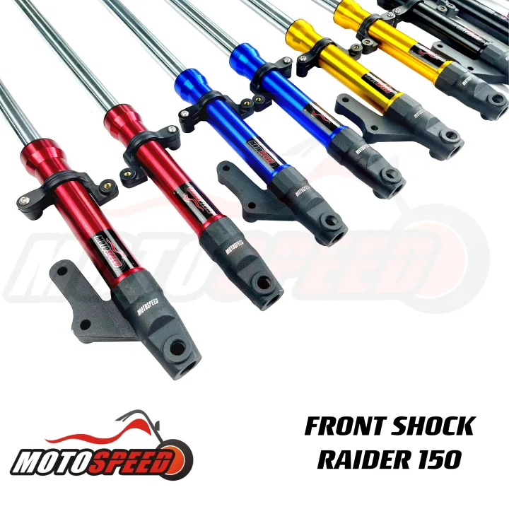 1 Pair Front Dual Shock Telescopic Absorber Suspension For Raider 150 ...