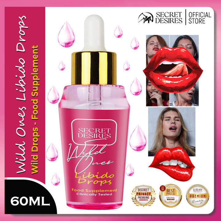 Secret Desires Syrup Mix Juices Wild Ones Libido Drops Food Supplement ...