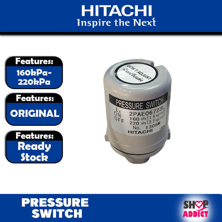 HITACHI Original Pressure Switch 160-220kPa | Lazada