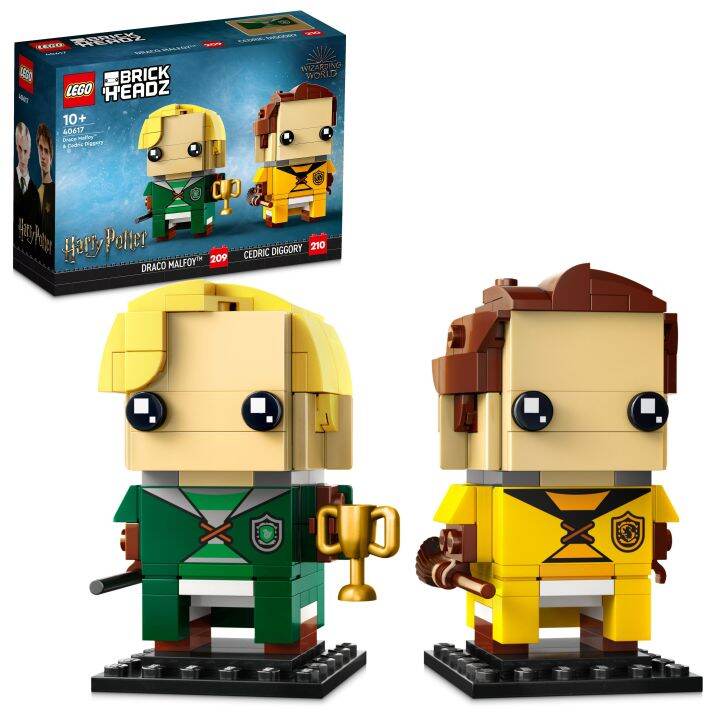 [BrickStory] LEGO BrickHeadz Draco Malfoy & Cedric Diggory (40617)(262 ...