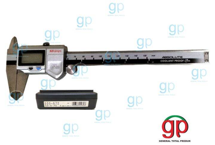 Digimatic Caliper 6" Mitutoyo Jangka Sorong Digital 500-672 Sigmat Digital | Lazada Indonesia