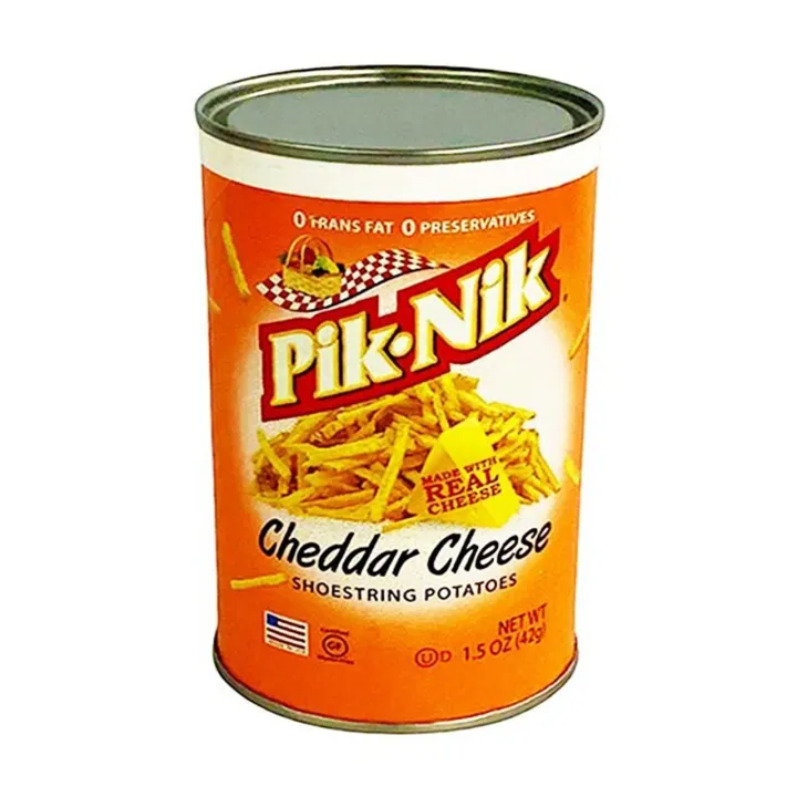 PIK-NIK Cheddar Cheese Shoestring Potatoes 42g | Lazada PH