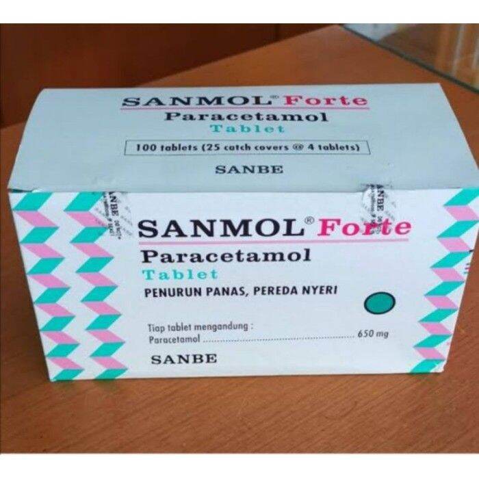 Sanmol Forte Box Isi 100 Tablet | Lazada Indonesia