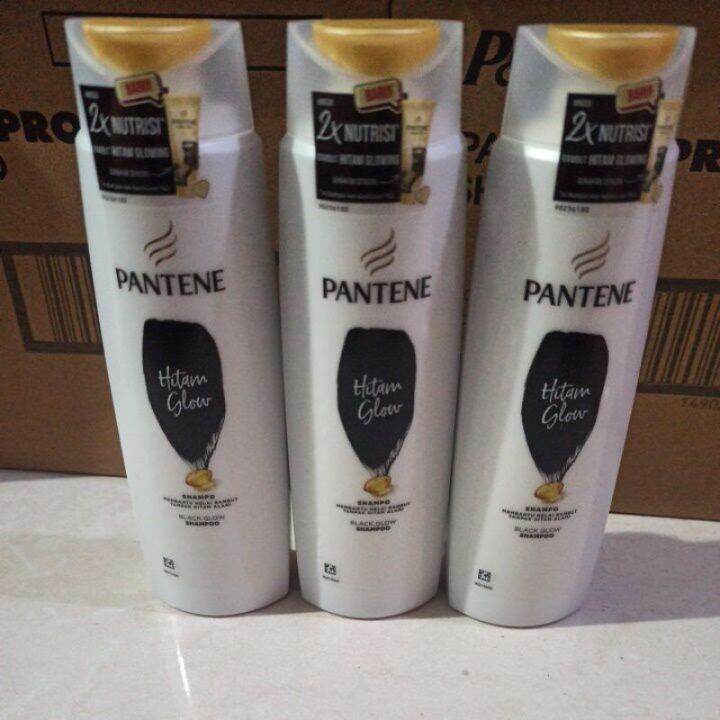 Shampoo Pantene Hitam Glow 130ml 130 ml Kemasan Baru | Lazada Indonesia
