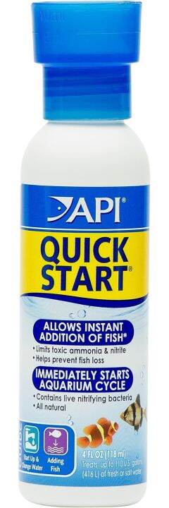API Quick Start Nitrifying Bacteria, for Freshwater and Saltwater Aquarium (Option Select ...