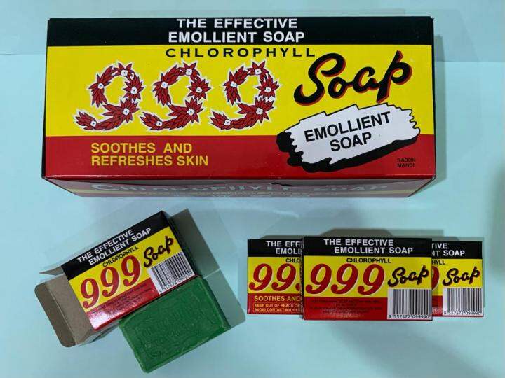 999 Chlorophyll Soap/ Sabun Chlorophyll 999/ Body Bath Soap 90g | Lazada