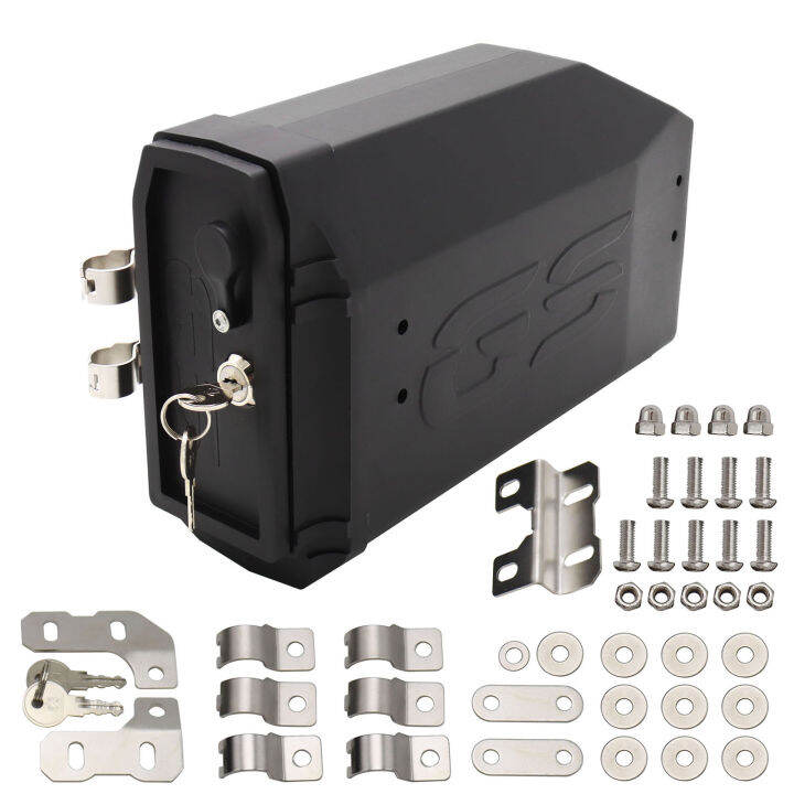 กล่องเครื่องมือรถจักรยานยนต์ซ้ายฉากยึดด้านข้างกล่อง PP สำหรับ BMW ...