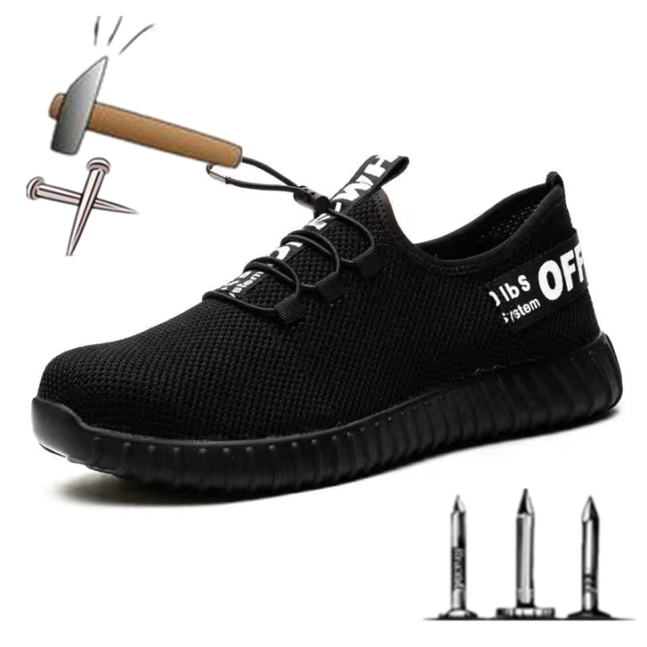 Indestructible Safety Shoes Work Boots Breathable Safety Shoes Men ...