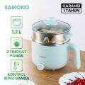 SAMONO 1.2L Panci Kompor Kukusan Elektrik Cooker 2 in 1 SW-DG01 ...