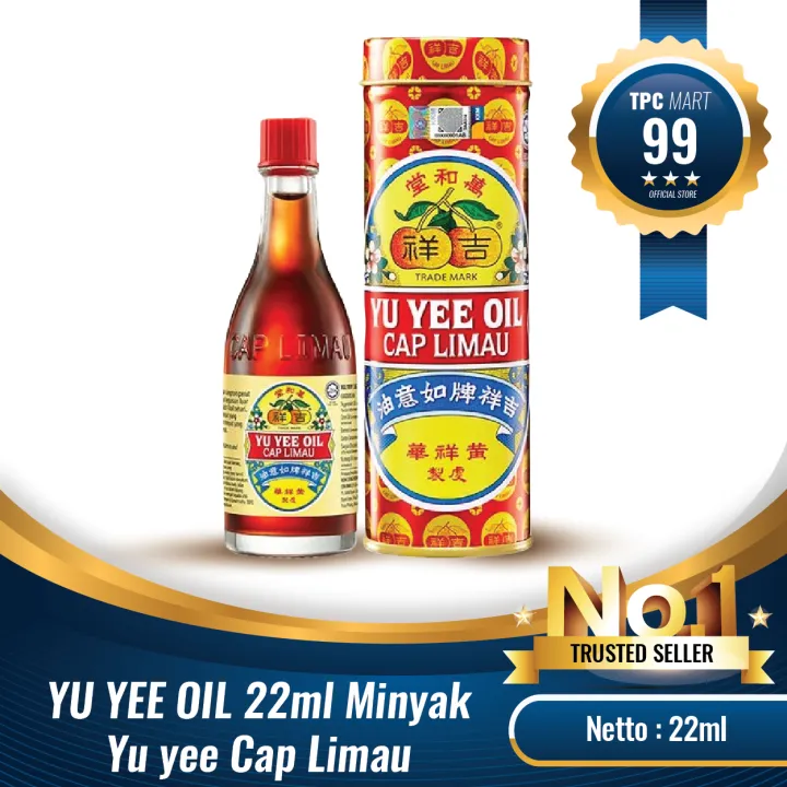 ORIGINAL! YU YEE OIL 22ml Yuyee Oil Minyak Yu yee Cap Limau Minyak ...
