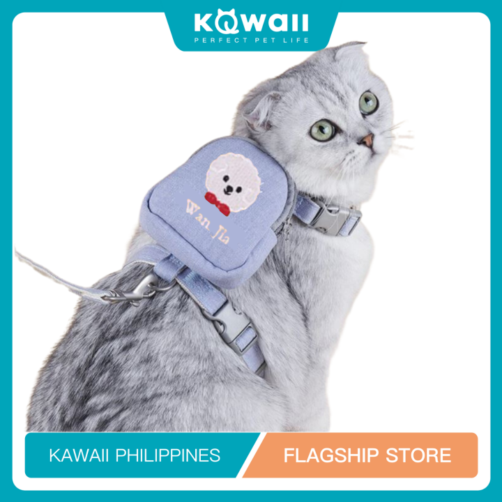Mini Backpack Cat Harness Leash for cat and dog backpack outdoor ...