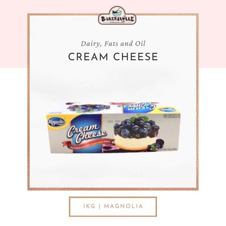 Original ☞[BAKERSVILLE] Magnolia Cream Cheese 225g 1Kl | Lazada PH