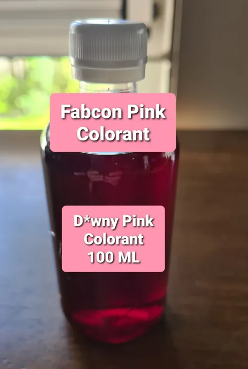 Fabric Conditioner,EXTRA COLORANT, PINK FABCON COLORANT, CoLORANT ...