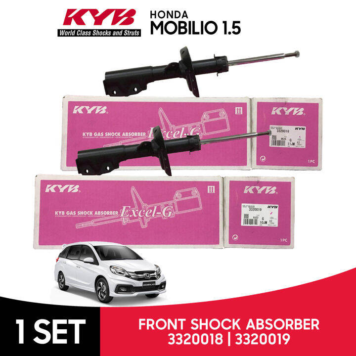 KYB Kayaba Excel G Shock Absorber Honda Mobilio 1.5 2015 - 2018 Front ...