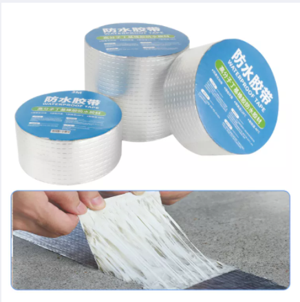 Waterproof Tape aluminum foil butyl sealing self adhesive tape color steel bungalow roof leakage ...