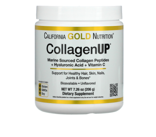 California Gold Nutrition, CollagenUP, Unflavored 206g | Collagen Up ...