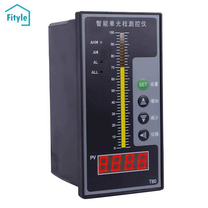 Fityle Water Level Display Meter Controller Liquid Input 4-20MA Oil ...