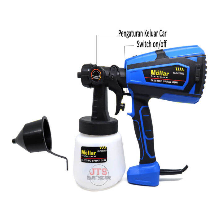 MOLLAR Electric Sprayer Spet Alat Cat Semprot Listrik Multifungsi ...