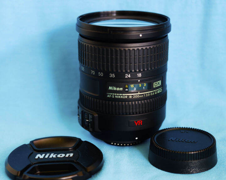 Nikon 18-200mm ซูม 11x เลนส์เอนกประสงค์ พร้อมระบบลดการสั่นไหว (VR) ไวด์ ...