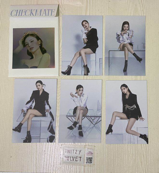 ONHAND OFFICIAL Itzy Checkmate Pre-order Benefit Postcard Set with ...