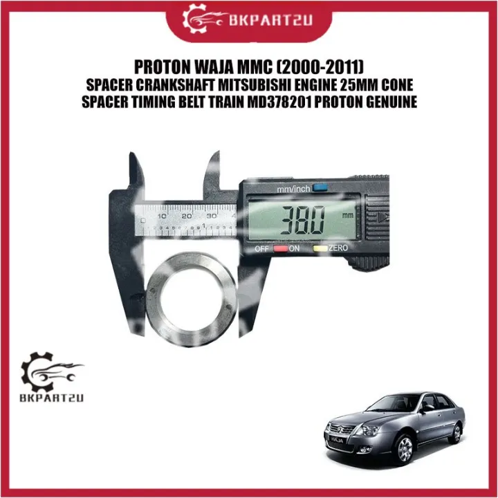 PROTON WAJA MMC SPACER CRANKSHAFT MITSUBISHI ENGINE 25MM CONE SPACER ...