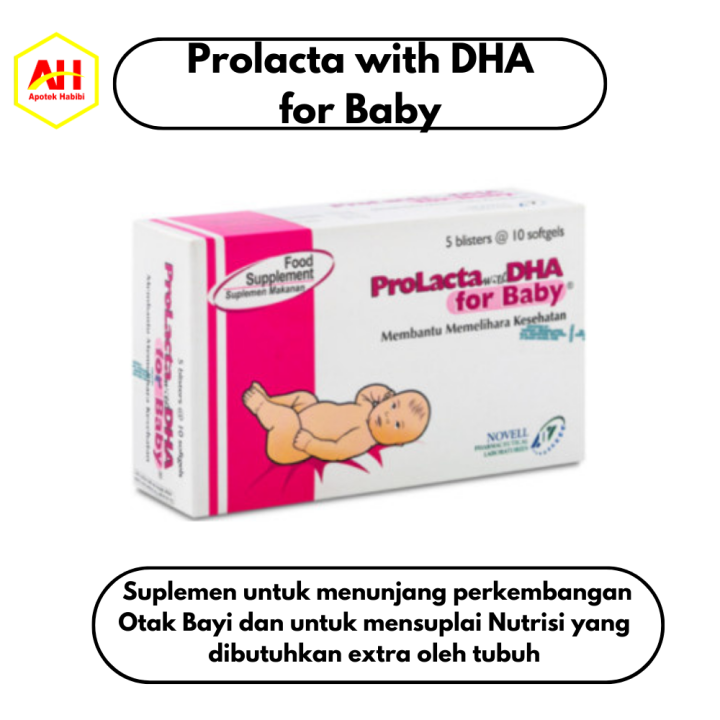 Prolacta with DHA for Baby Kapsul | Lazada Indonesia
