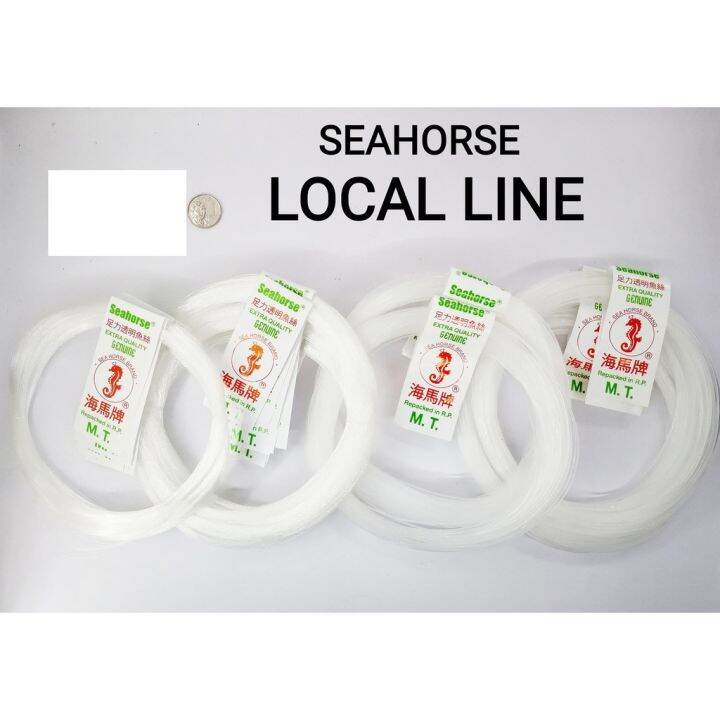 SEAHORSE LOCAL FISHING LINE 1 pack 10 rolls 50 60 70 80 90 100 110 lbs ...