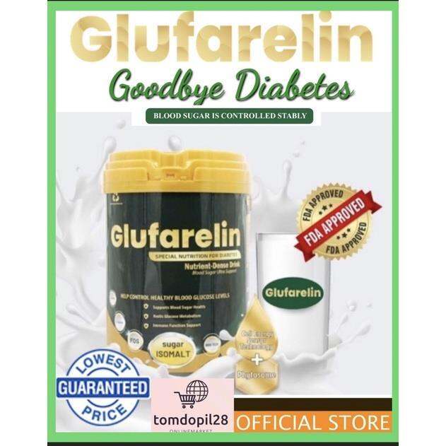 GLUFARELIN GOLD MILK COLOSTRUM DRINK SUGAR ISOMALT 400g HELP CONTROL ...