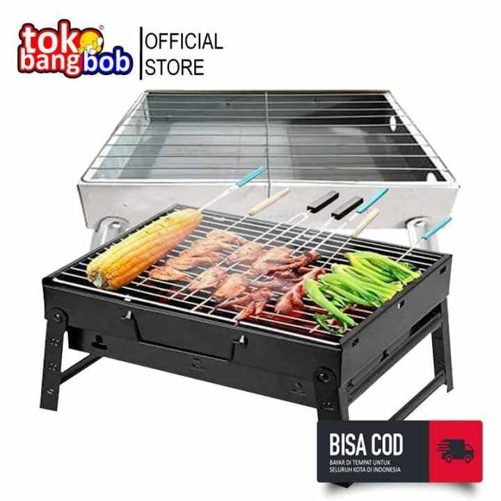 panggangan portable grill/panggangan BBQ | Lazada Indonesia