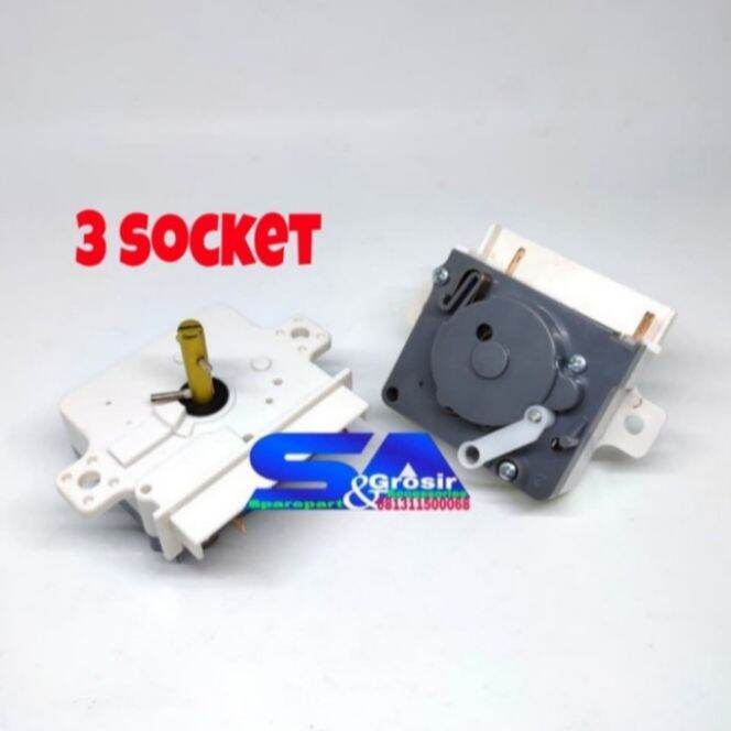 Timer 3 SOCKET Model Sanyo Mesin Cuci-Switch Sharp Scun-Saklar Soket ...