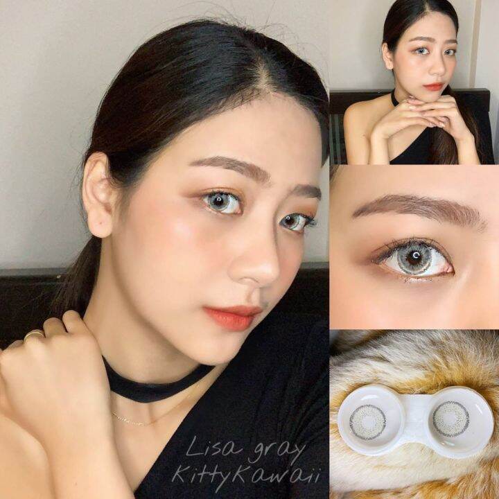 Promotion**HOT Lisa eff.18 Kitty Kawaii Plus เลนส์กรองแสง กันยูวี สุดถูก คอนเทนเลนส์ คอนเทคเลน ...