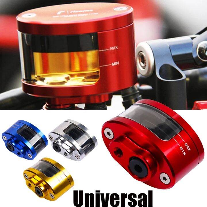 RIZ0MA Motorcycle Brake Fluid oil Reservoir Cup Tank For KTM YAMAHA ...