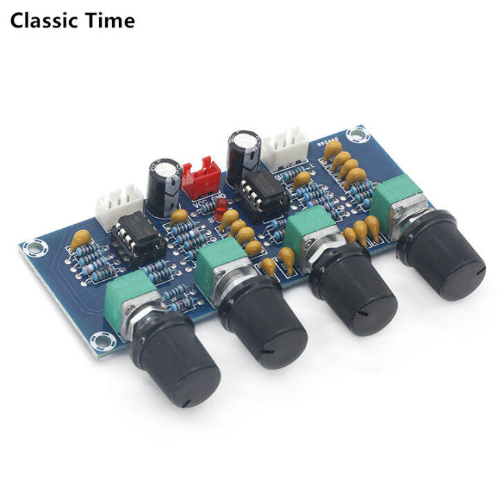 XH-A901 NE5532 Tone Board preamp Pre-amp With treble bass volume adjustment pre-amplifier Tone ...