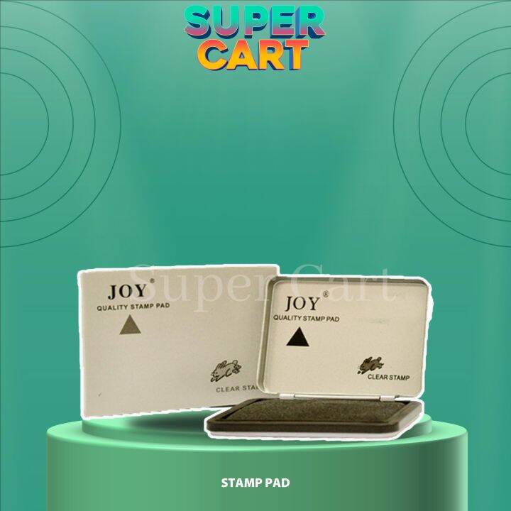 SUPERCART. Stamp pad with ink #1 #2 #3 #4 JOY brand | Lazada PH