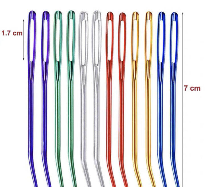 Yarn Needle Knitting Needle Tapestry Bent Tip Needle Weaving Needle ... Yarn Needle Knitting Needle Tapestry Bent Tip Needle Weaving Needle ...