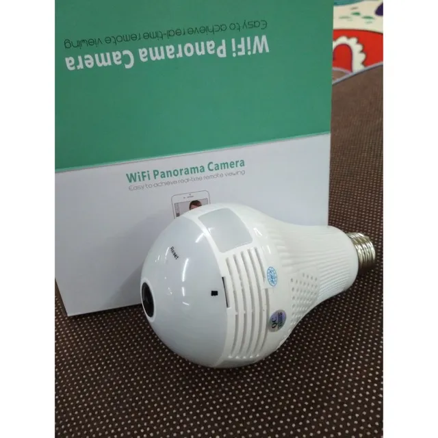 ORIGINAL CCTV IP Camera 360 Panoramic WiFi IP Light Bulb ICSEE COD 1 ...
