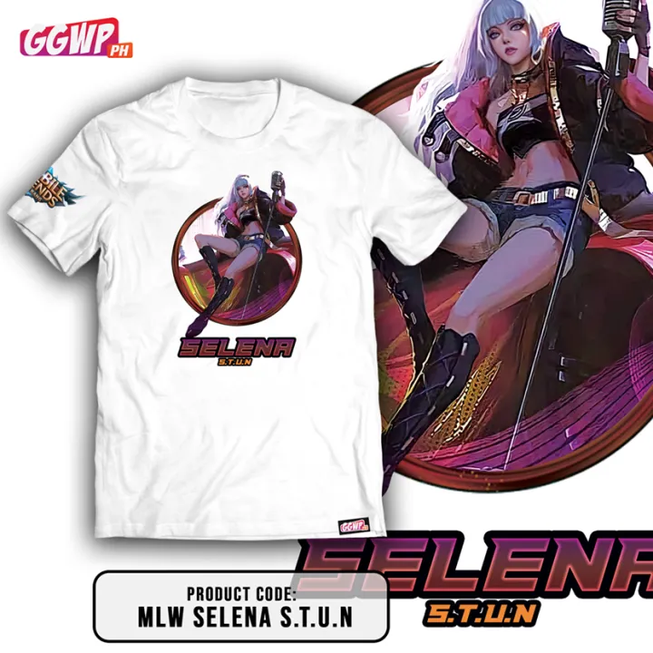 GGWP - Mobile Legends White Dry-Fit Tshirt S.T.U.N Squad (Chou / Brody ...