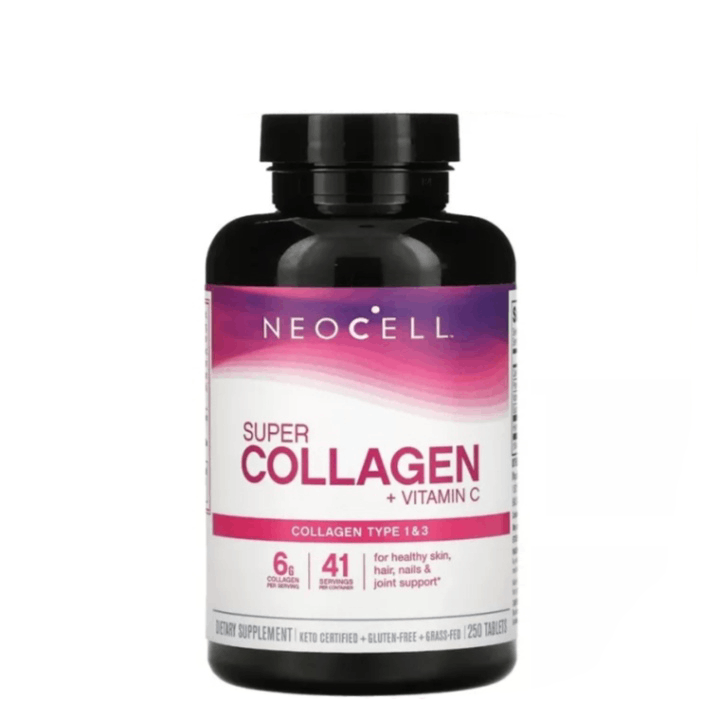 NeoCell Super Collagen Type 1 and 3 plus C Tablets Bottle of 250 ...