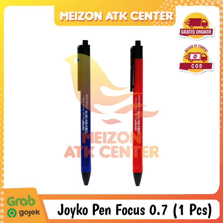 JOYKO Pen FOCUS BP-338 0.7mm Pulpen Pena Ballpoint [1 PCS] | Lazada ...